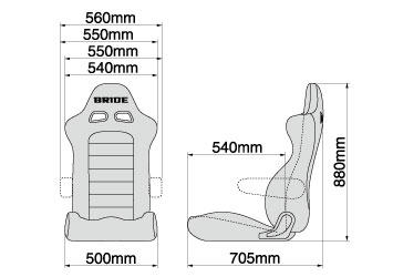 EUROGHOST -生産終了- グリーンカモフラージュ|多彩なラインナップ展開。ブリッドのスポーツシート